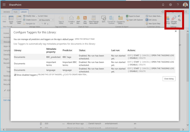 Easy Tagging App for Sharepoint online - DIQA-Homepage